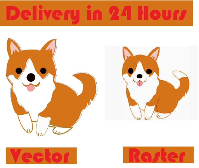 Do manual digital minimalist vector tracing for you and draw pan tool ...