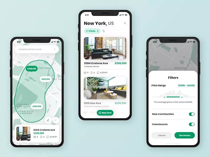 Develop mobile app for you android and ios, flutter, mobile app ...