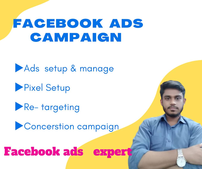Do facebook ads,advertising,marketing,ads campaign,business,page setup ...