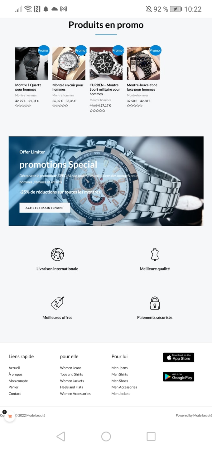 Dévéloppement web full stack by Shopdstok | Fiverr