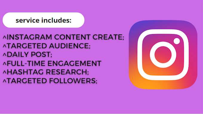 Create instagram content and manage your account by Mattew_schuffer ...