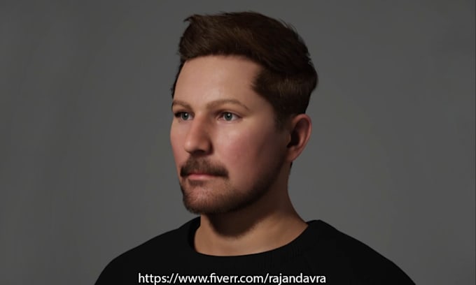 Make 3d human character by Rajandavra | Fiverr