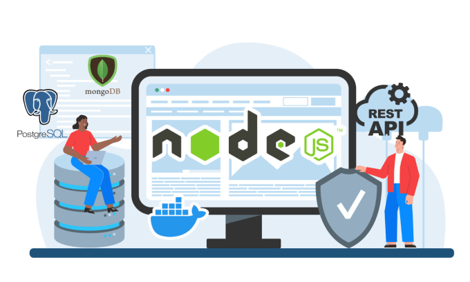 Develop node js rest api or backend for your web, mobile app by Mouad ...