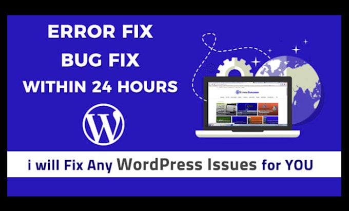 Fix wordpress error issue by Zelouali | Fiverr Fix wordpress error issue by Zelouali | Fiverr