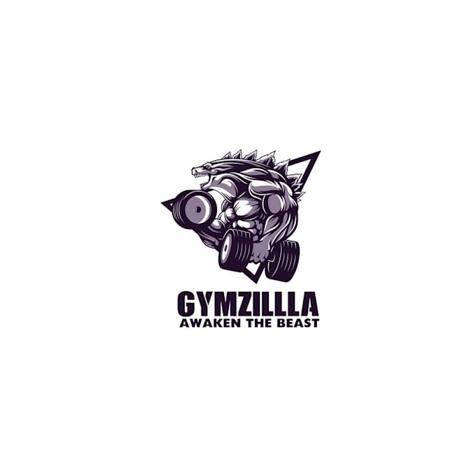 Make awesome modern super fitness and gym logo for your health by ...