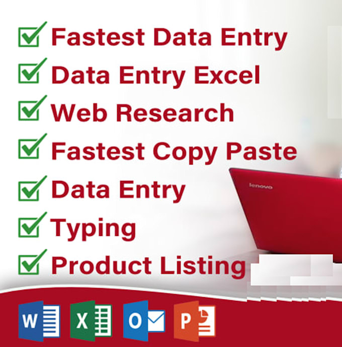 Do all your typing work in under 24 hours by Moynul18 | Fiverr