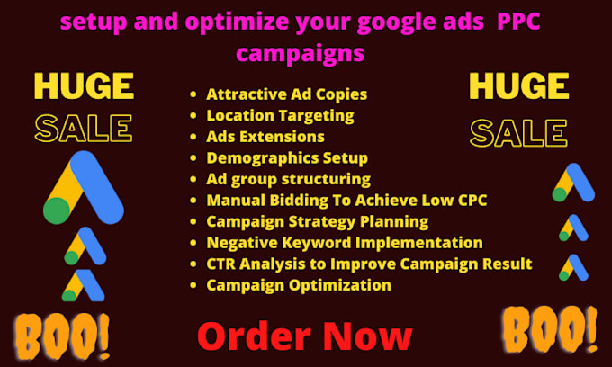 Setup and optimize your google ads ppc campaigns by Ppc_ads_master | Fiverr Setup and optimize your google ads ppc campaigns by Ppc_ads_master | Fiverr