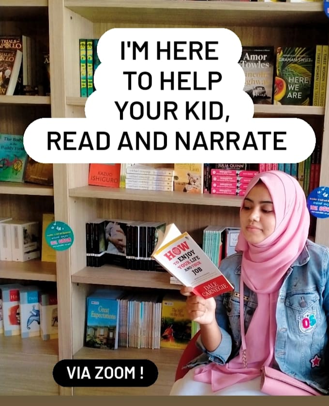 Help your kids improve their english reading by Aleeshanajeem | Fiverr