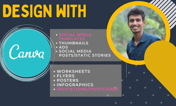 Design anything in canva by Marufbillah990 | Fiverr