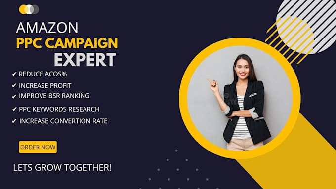 Setup optimize and manage your amazon ppc amazon advertising by Hira ...