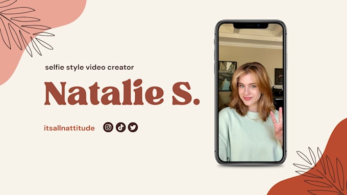 Create a selfie style video for you by Nschell1 | Fiverr