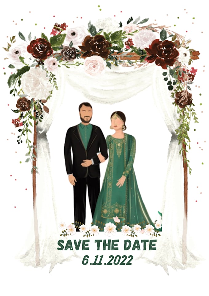 Design the most beautiful wedding invitation by Syeda2227 | Fiverr