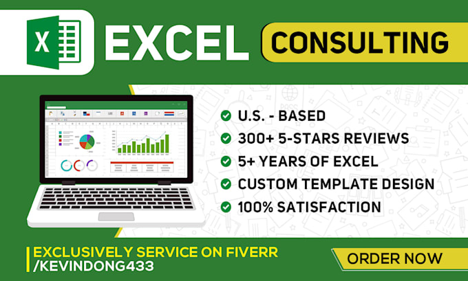 Create a microsoft excel dashboard by Kevindong433 | Fiverr