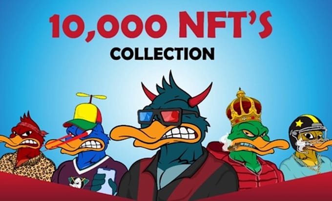 Generate nft collection, nft art with metadata and rarities by Kenza001 ...