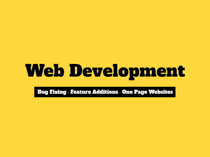 Develop And Fix Problems Related To Html Css Javscript By Gbraden Fiverr