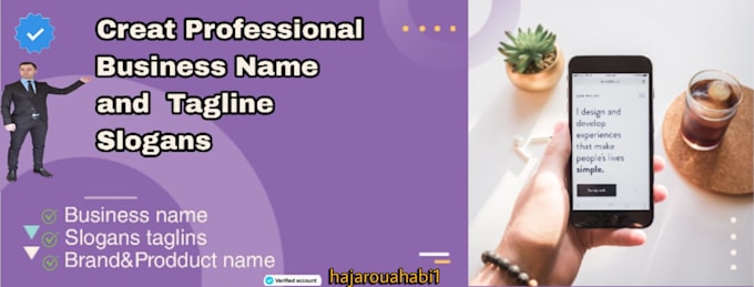 Create 4 unique slogans by Hajarouahabi1 | Fiverr