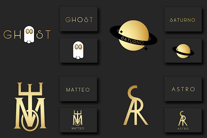 Do modern minimalist luxury logo design by M4gic_logo | Fiverr