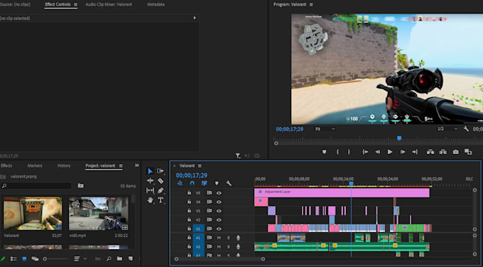 Edit your rust cs2 csgo valorant video for youtube montage by ...