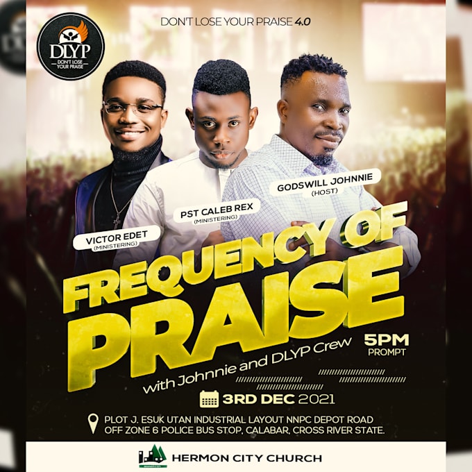 Create a mind catching event,banner,pro church flyer by Ejazzbrand | Fiverr