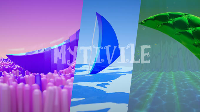 Create custom 3d motion graphics animation by Mytivile | Fiverr