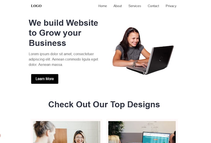 Design editable html email template and signature by Salammahmud | Fiverr