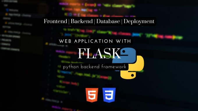 Use Html Css React Flask And Python To Create A Web App By