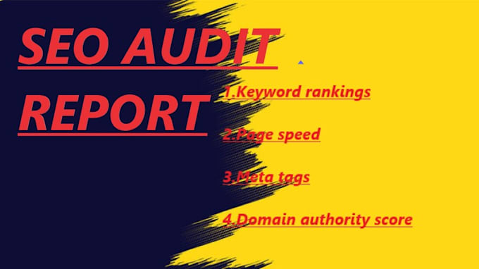 Create an expert seo audit report by Shirannimantha | Fiverr Create an expert seo audit report by Shirannimantha | Fiverr