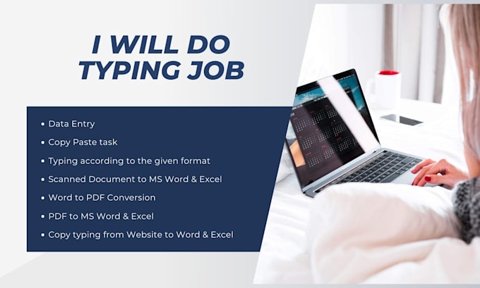 Do typing job in ms word and excel by Leenudeveloper | Fiverr
