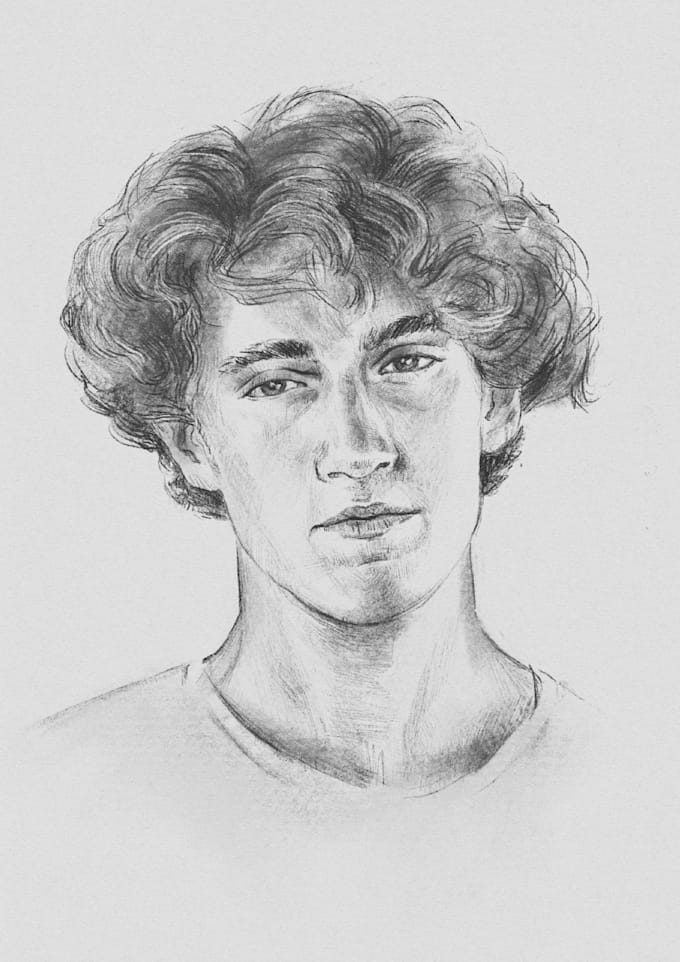 Do hand drawn digital portrait by Mygmyg | Fiverr