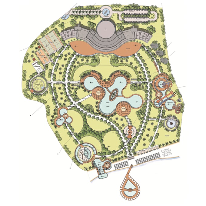 Draw landscape design projects by Serdemyldrm | Fiverr