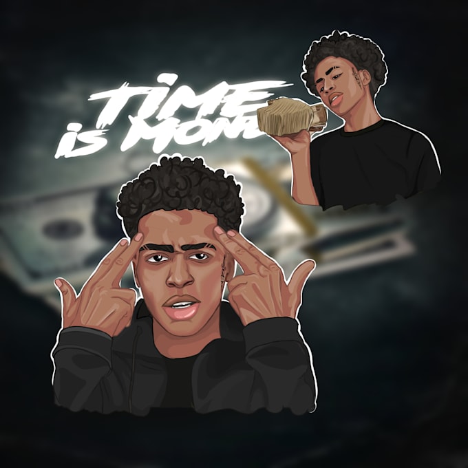 Create your profile picture designed rap, hip hop, trap style by ...