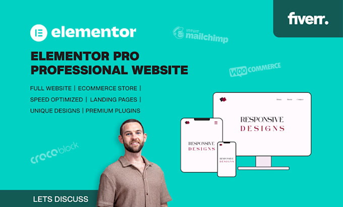 Build your wordpress website or store in elementor pro by Gcpho91 | Fiverr