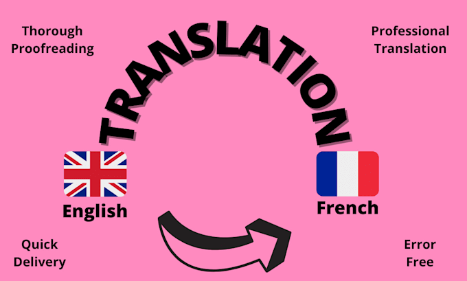 Perfectly translate texts from english to french and vice versa by ...