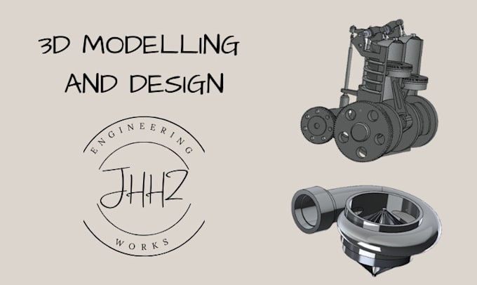 Design 3d models with solidworks by Hzhengineering | Fiverr