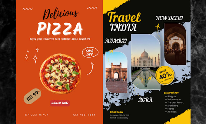 Make flyer design for your business by Momin711 | Fiverr