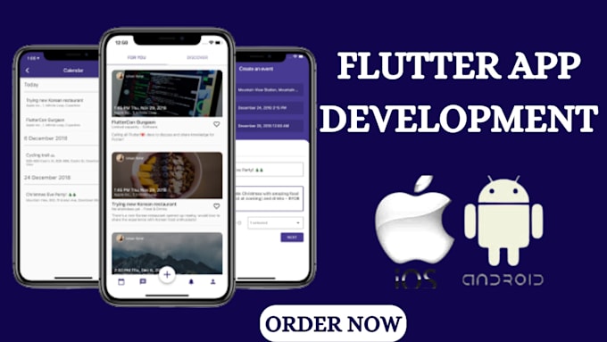 Be Flutter App Developer For Flutter App Development Flutter App By Ateerahdesign Fiverr