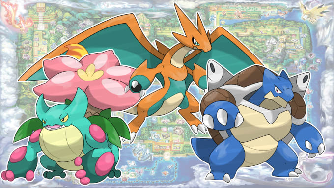 Draw Your Fakemon Trainer And Pokémon By Trainered Fiverr