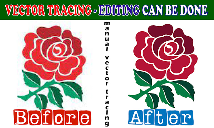 Vector tracing logo , vectorize image, convert to vector by Profiverrs | Fiverr
