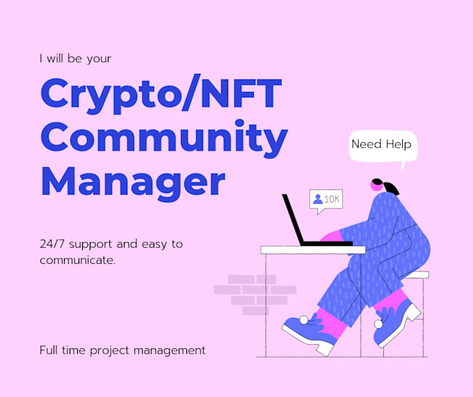 Be community manager, nft discord moderator, telegram manager by ...
