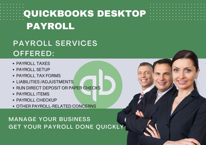 Manage your quickbooks desktop payroll by Shermaejay | Fiverr Manage your quickbooks desktop payroll by Shermaejay | Fiverr