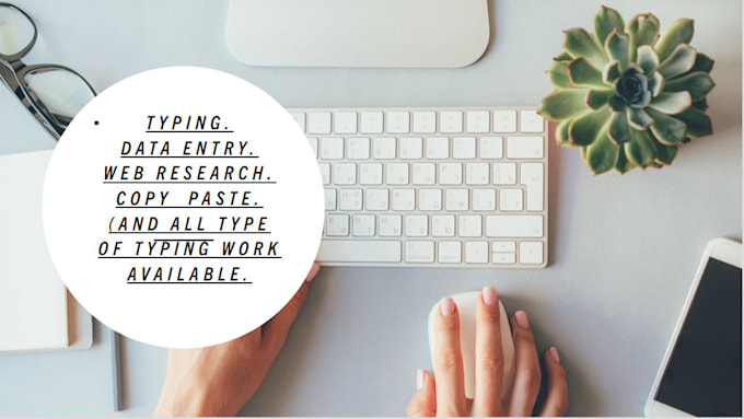 Data entry, manual data entry typing work, convert pdf to word, data ... Data entry, manual data entry typing work, convert pdf to word, data ...