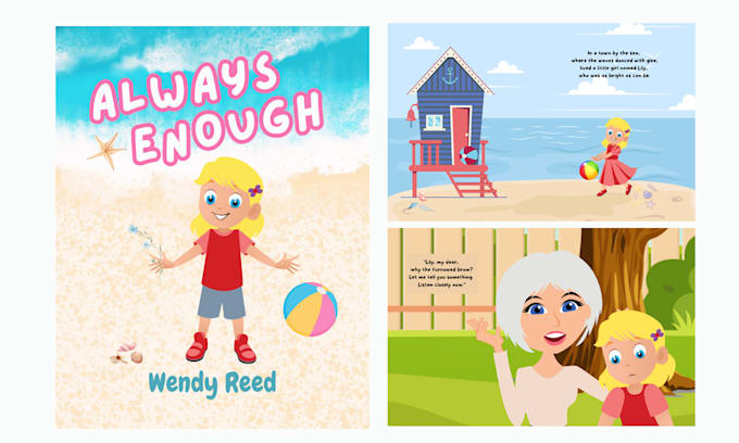 Illustrate, format and edit your picture book for publication by Wendyreed7 | Fiverr