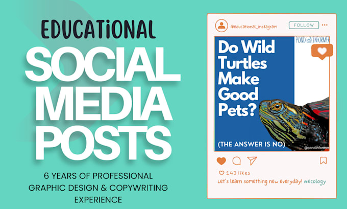 Design social media posts for educational accounts by Sanseiu | Fiverr