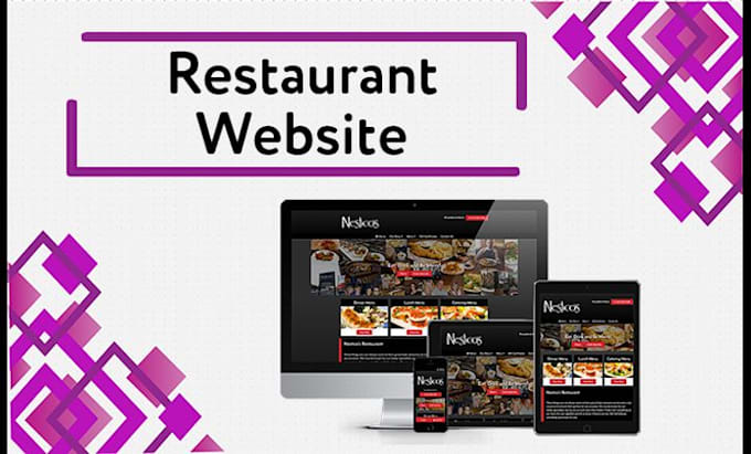 Design restaurant website with online food ordering system by ...