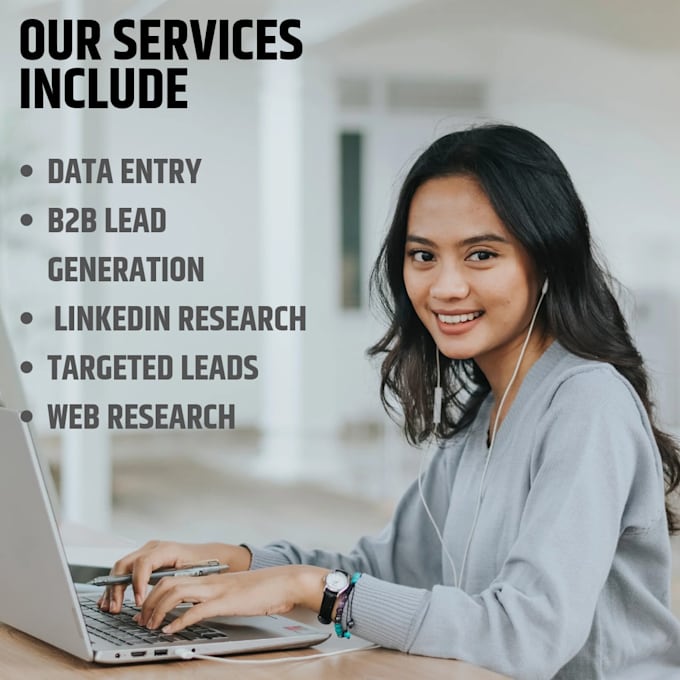 Do b2b lead generation,emails and contact list from linkedin by Iqraqasim2 | Fiverr