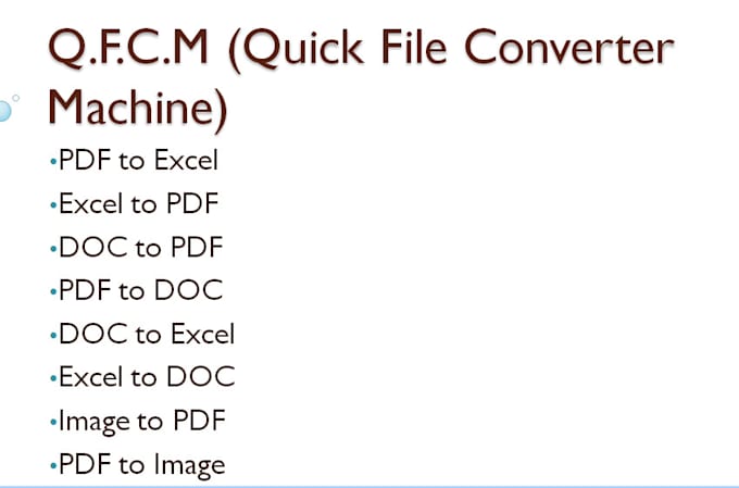 Convert file according your requirement by Mrmovii | Fiverr