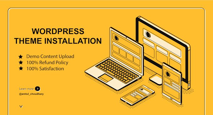Install wordpress theme and setup same like demo by Amtul_choudhary | Fiverr