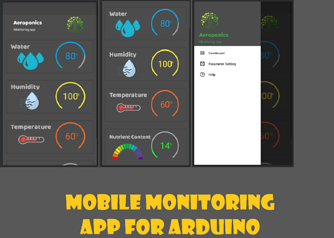 Make you a iot monitoring app for arduino with firebase database by ...