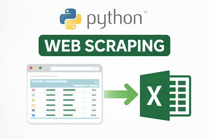 Scrape website data and deliver clean excel or csv using python by ...