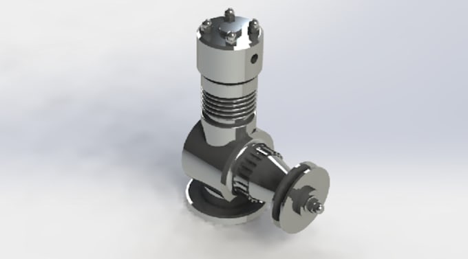 Create 3d models, assembly, 2d drawing and rendering using solidworks ...